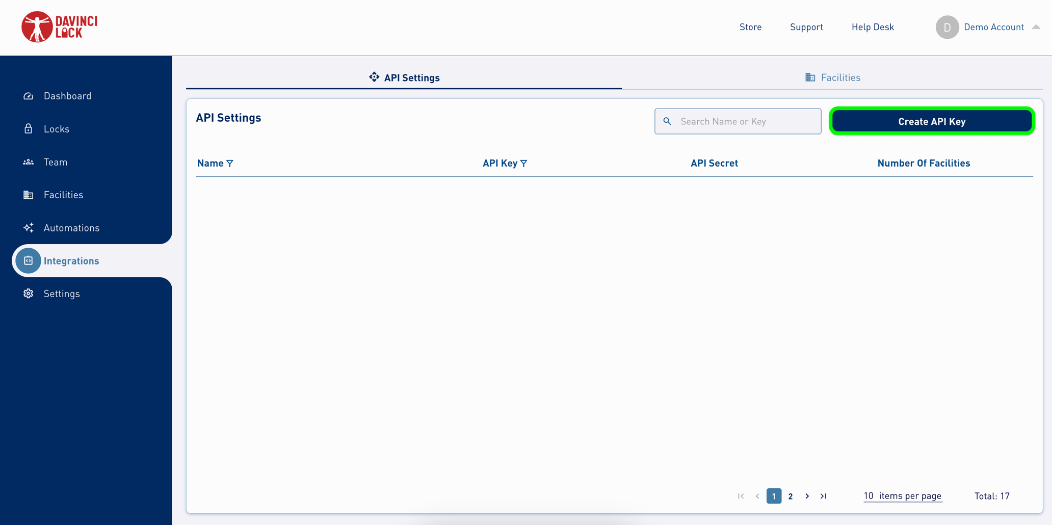 Create an API & API Key