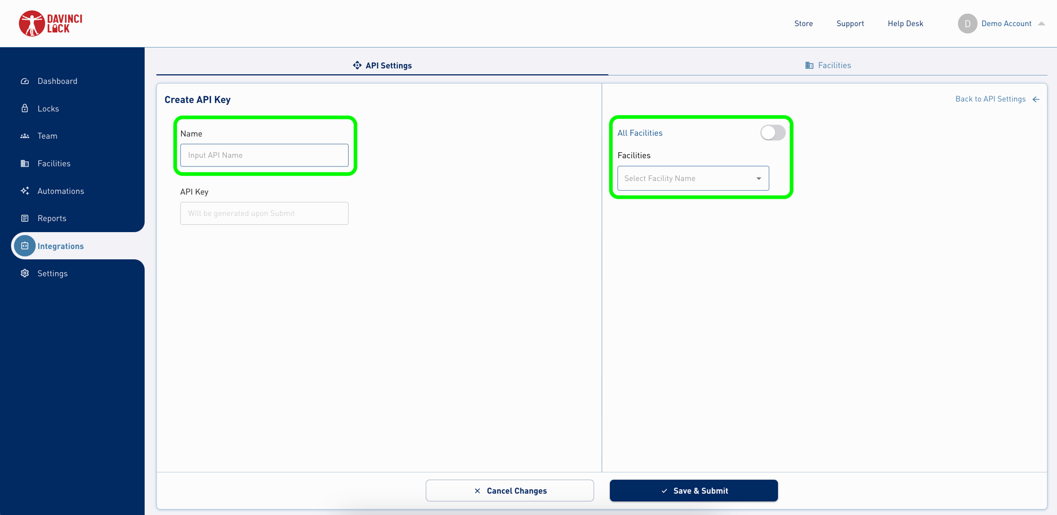 Create an API & API Key